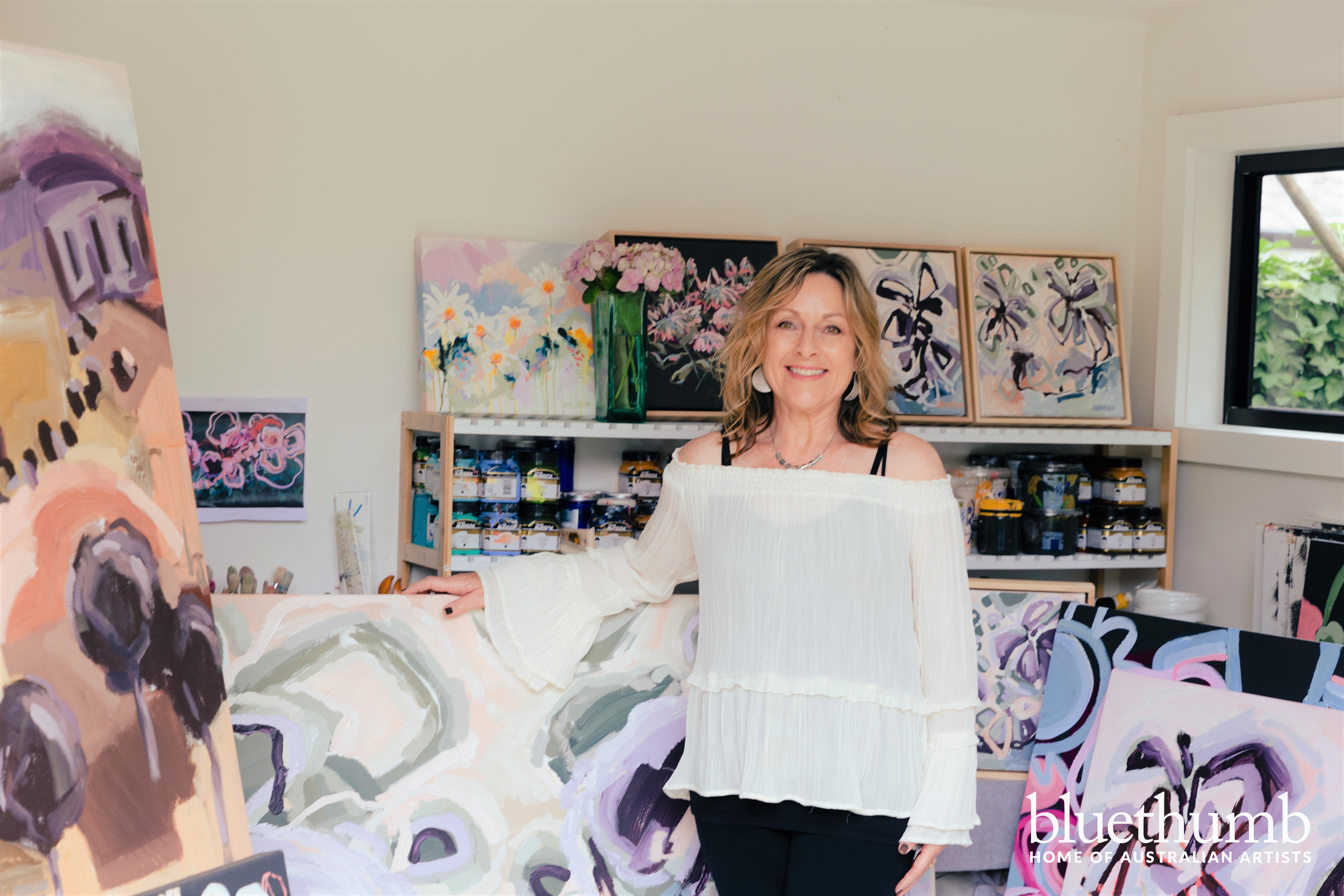 Art Jen Shewring paintings Melbourne Australia Artist originals prints