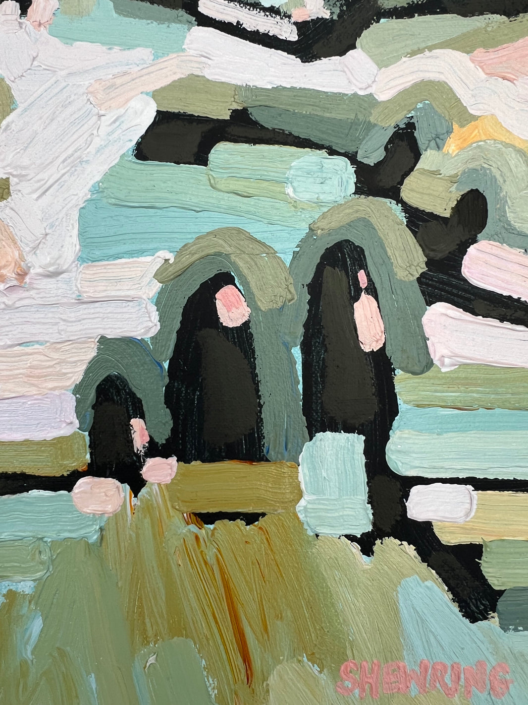 Original Paintings Jen Shewring Artist Melbourne Australia Art canvas