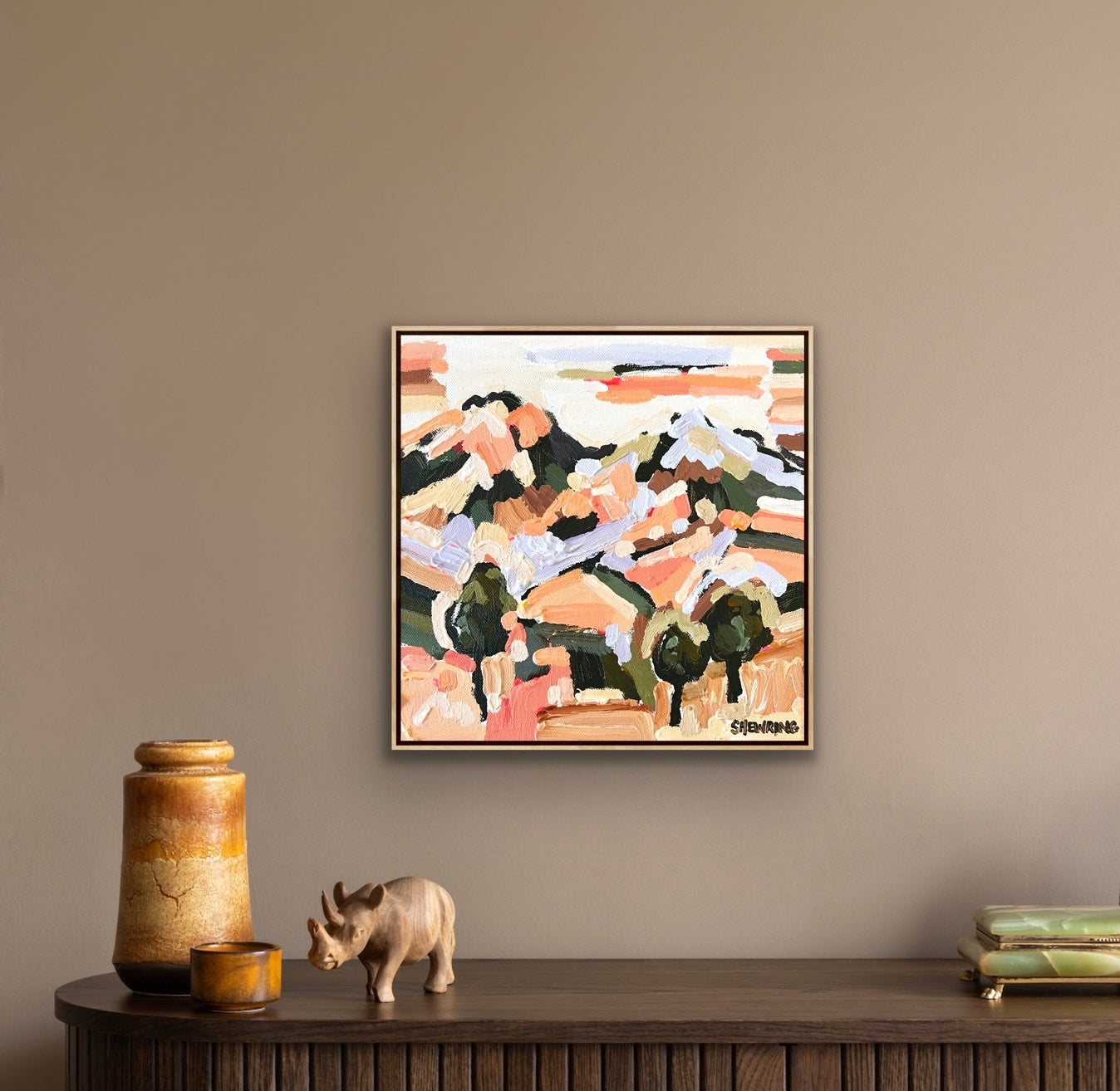 Outlook Of Love original painting by Jen Shewring Artist in Melbourne ...